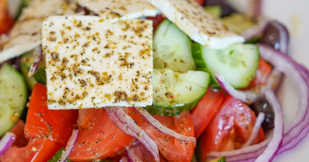 The Perfect Greek Salad Recipe | Souvlaki Authentique